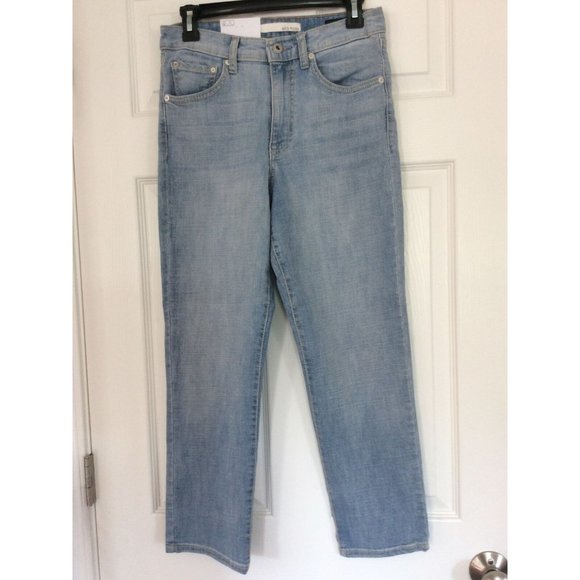 Ella Moss | Jeans | New Ella Moss High Waisted Straight Jeans Light ...